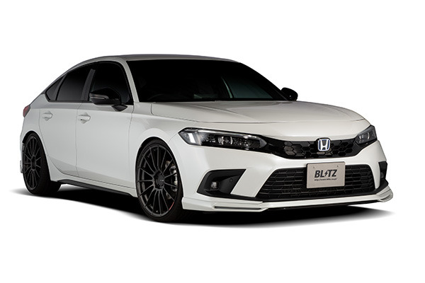 シビックe:HEV（HYBRID）をスポーティーに演出！ BLITZオリジナルエアロキット「AERO SPEED R-Concept」にFL4シビック用「フロントリップスポイラー」が新登場 ...